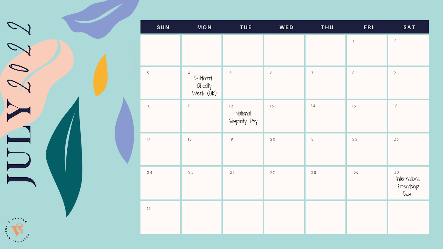 Health & wellness awareness days calendar 2022 – the key dates you need ...